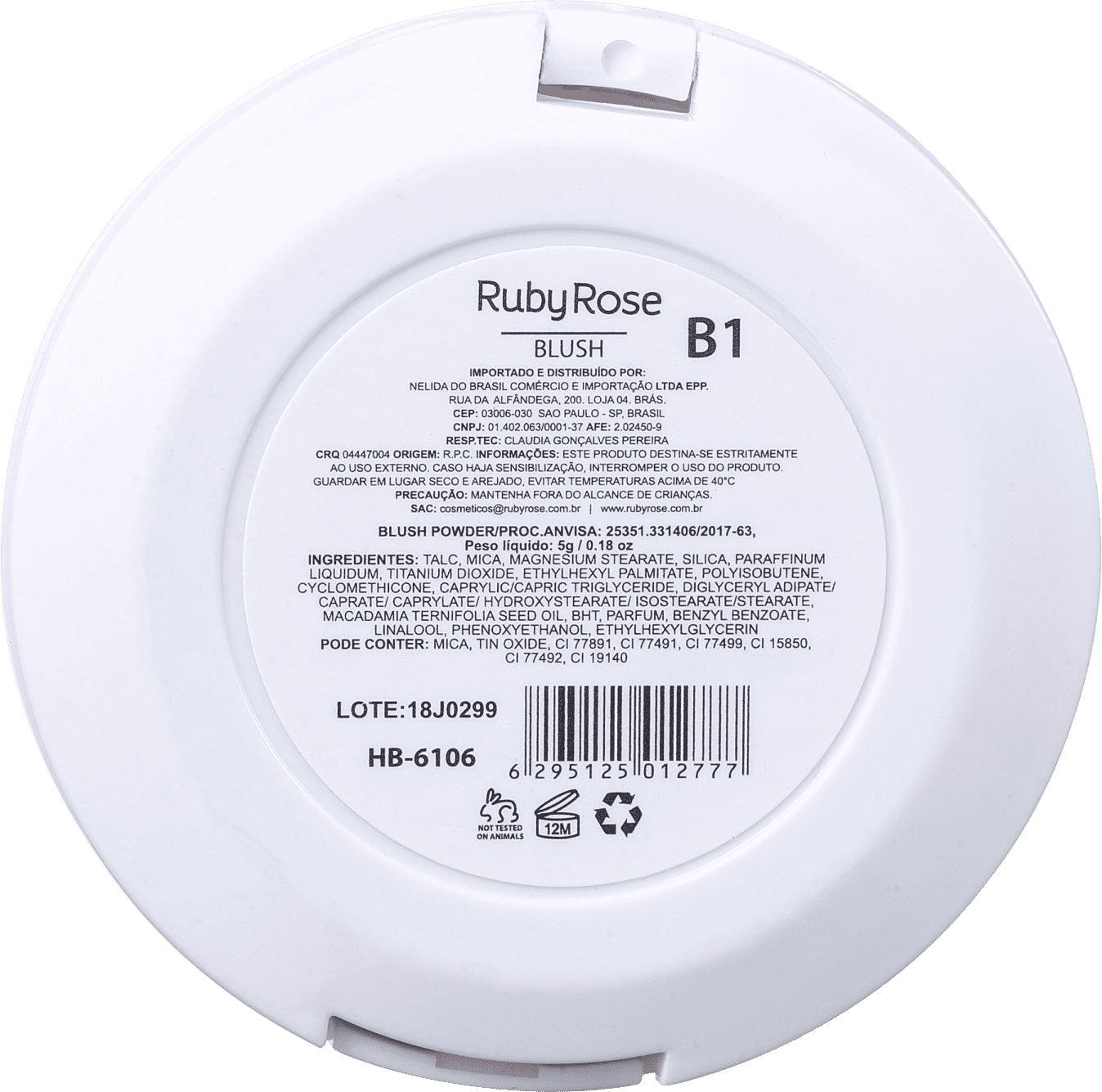 Blush Ruby Rose Mini | Beleza na Web