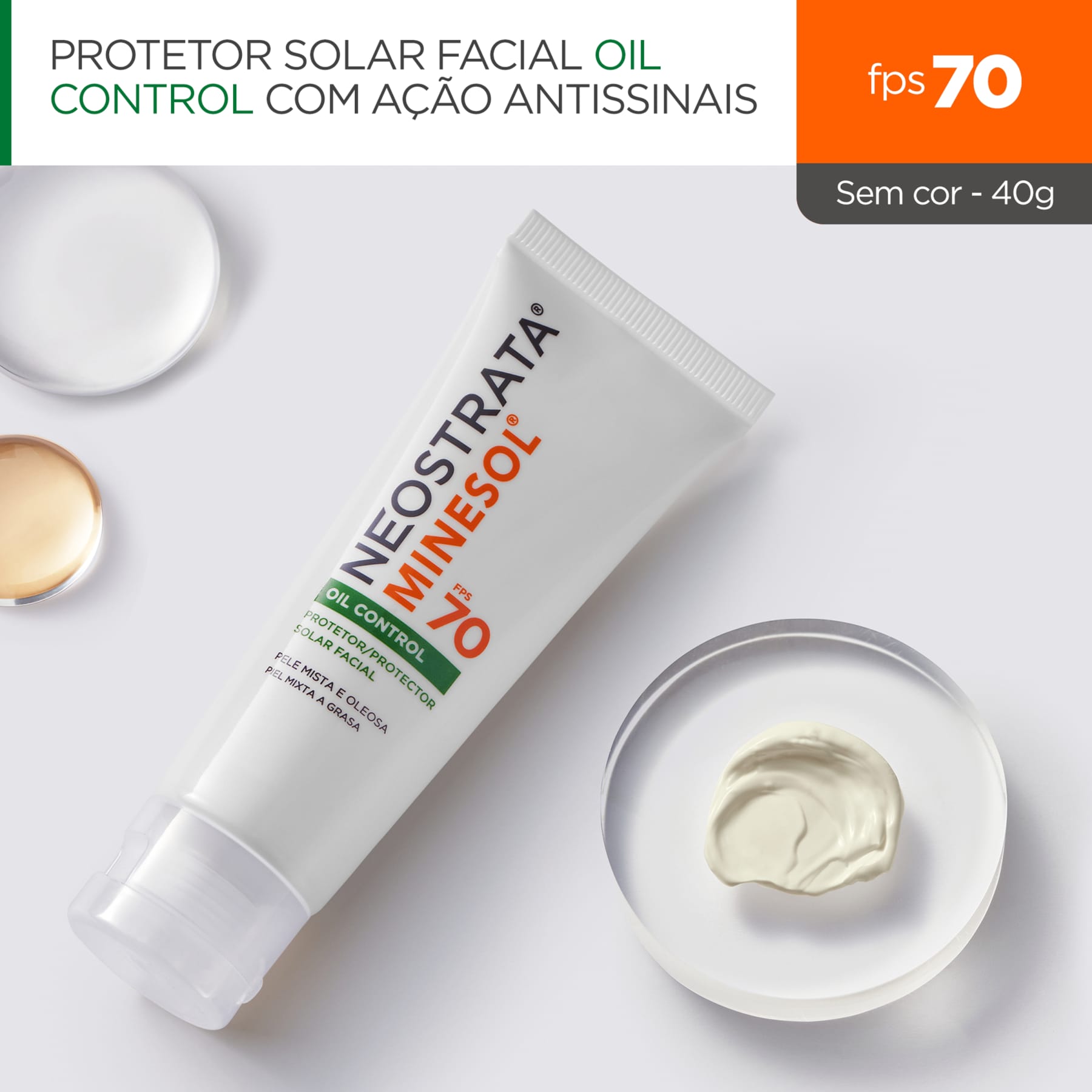 Protetor Neostrata Minesol Oil Control FPS 70 | Beleza na Web