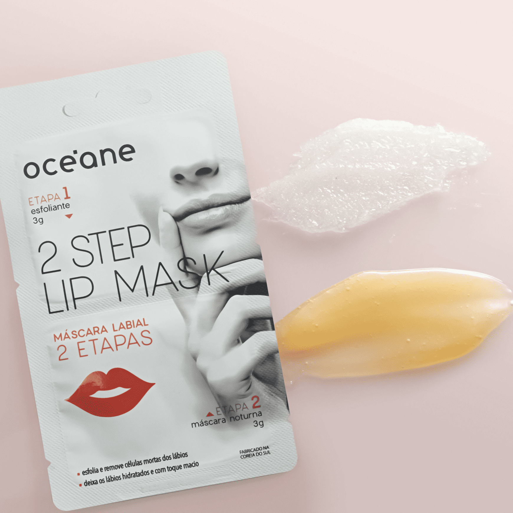 Máscara Labial Océane 2 Step Lip Mask | Beleza na Web