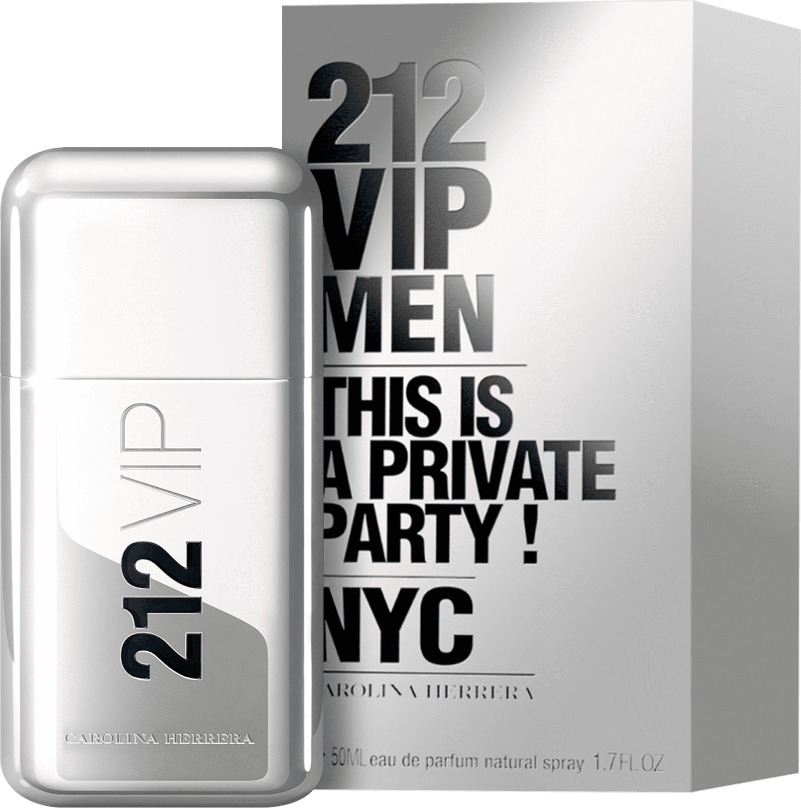 Perfume 212 VIP Men Carolina Herrera EDT 50ml | Beleza na Web