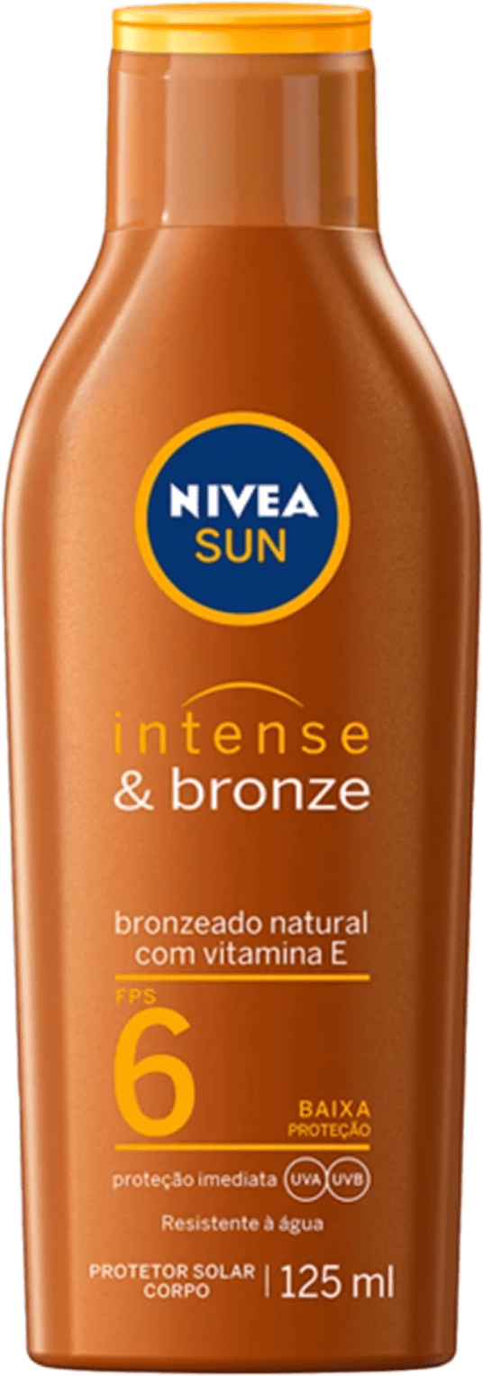 Loção Bronzeadora Nivea Sun Intense & Bronze FPS6 | Beleza na Web