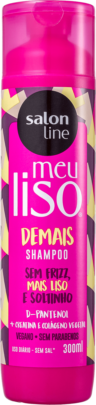Shampoo Salon Line Meu Liso Demais | Beleza na Web