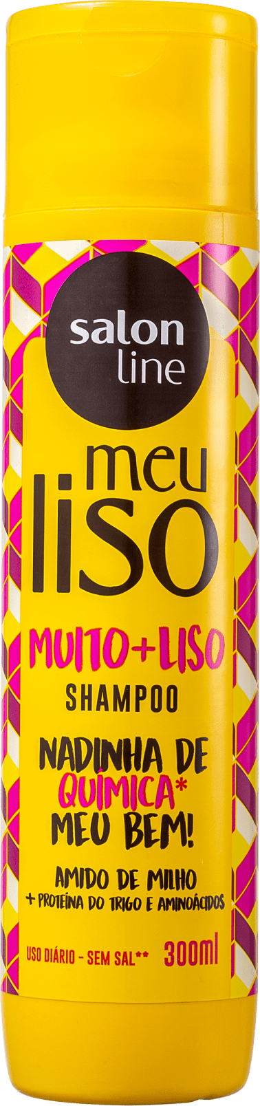 Shampoo Salon Line Meu Liso Muito+Liso | Beleza na Web