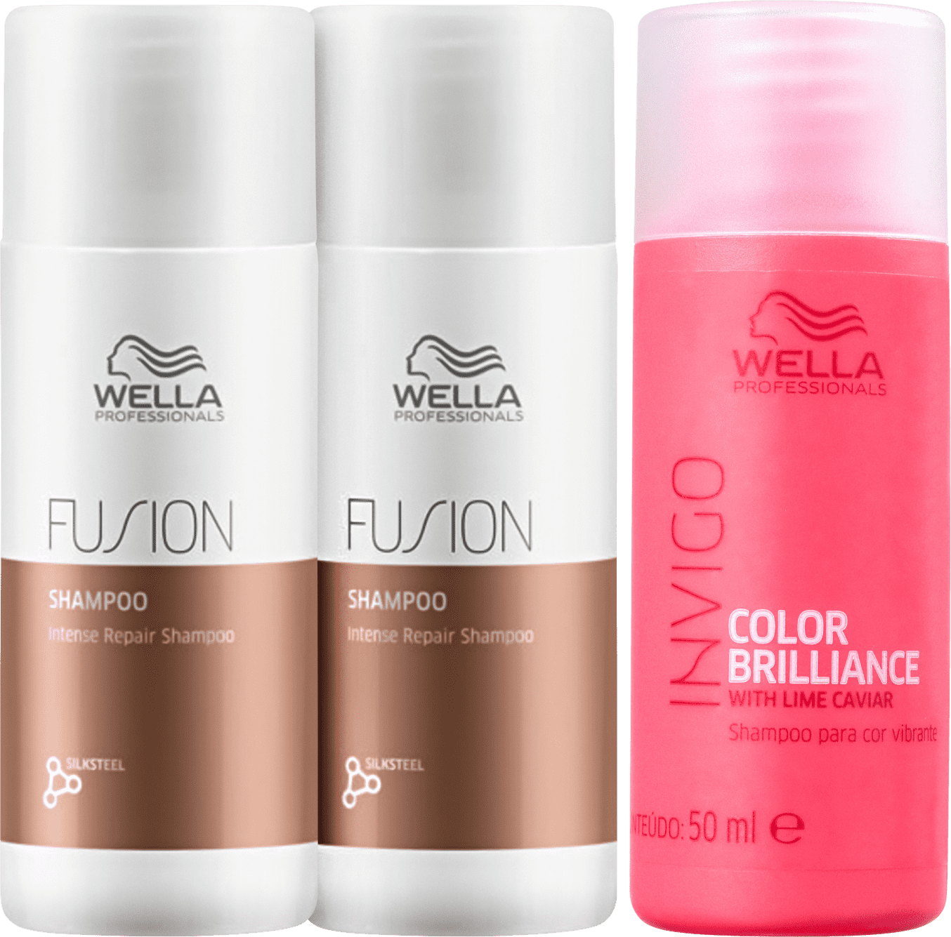 Kit Wella Professionals Fusion Color Wash | Beleza na Web Kit Wella Professionals Fusion Color Wash | Beleza na Web