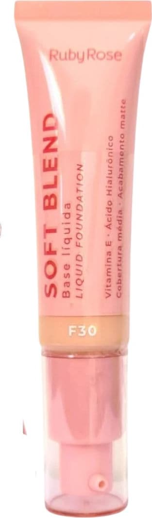 Base Líquida Ruby Rose Soft Blend F100 30g | Beleza Na Web PRO