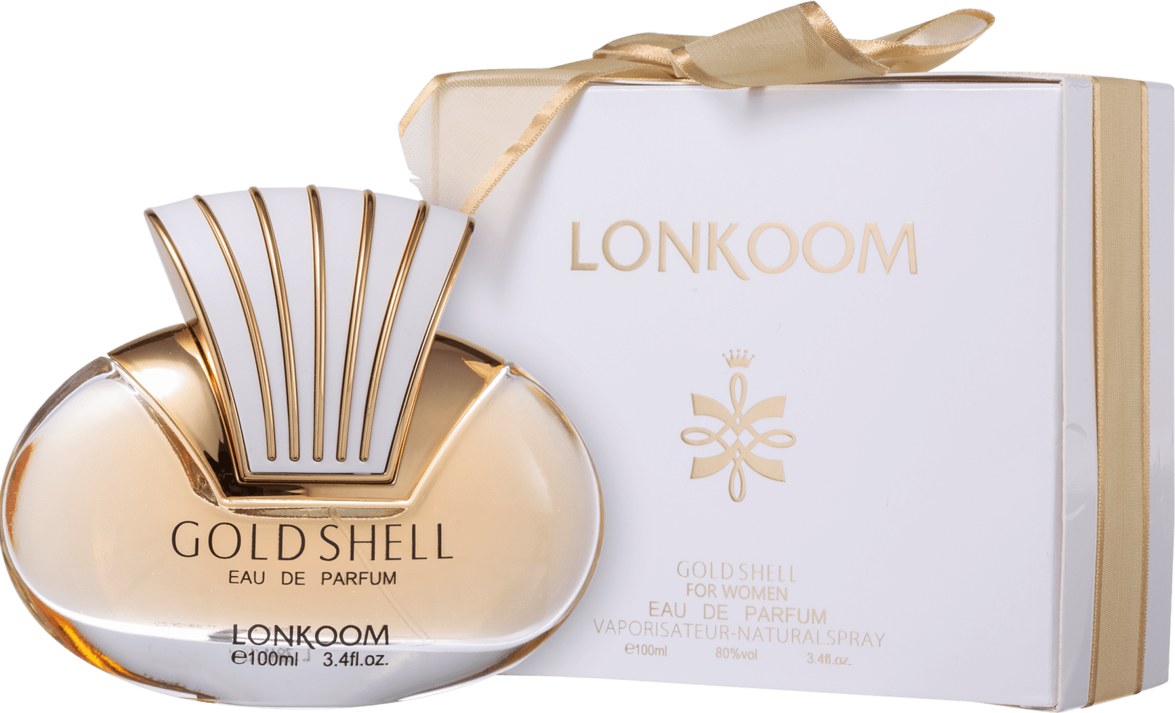 Perfume Gold Shell Lonkoom EDP Feminino | Beleza na Web