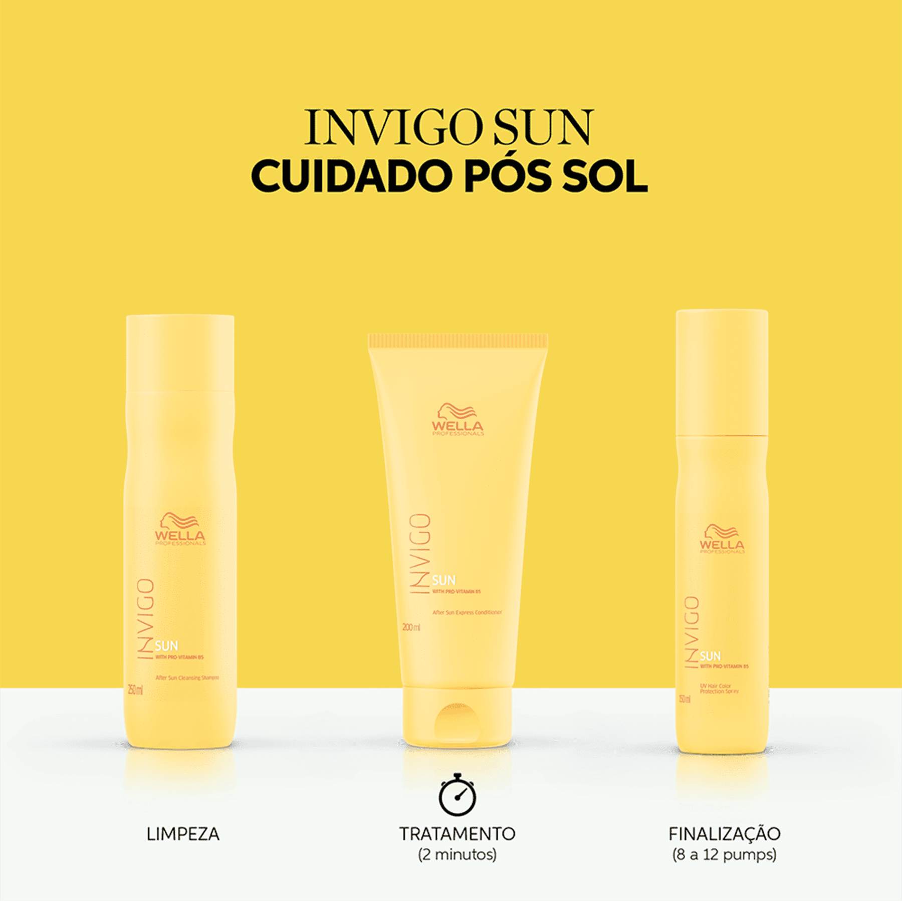 Condicionador Wella Invigo Sun 200ml | Beleza na Web