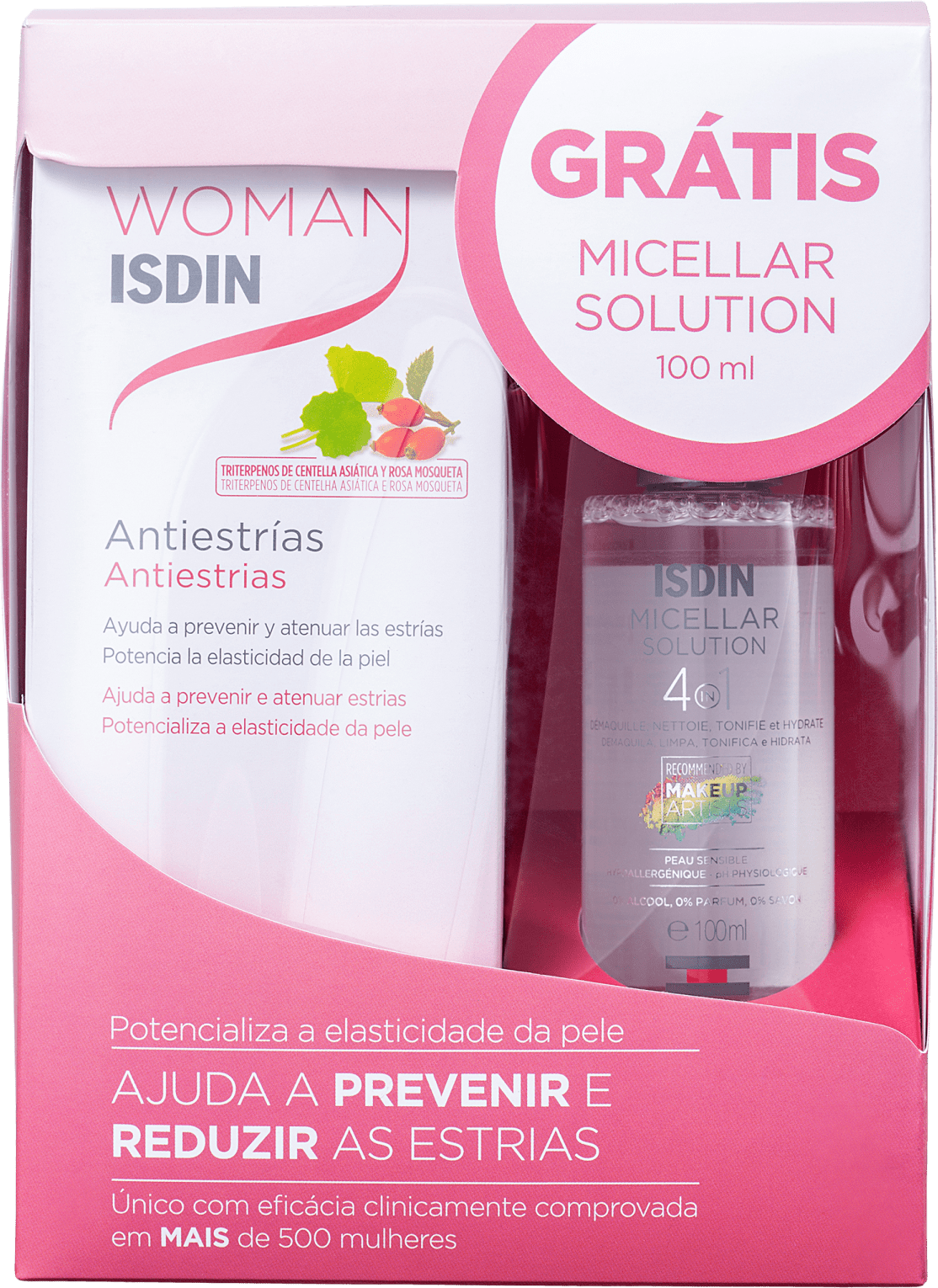 Kit ISDIN Woman Velastisa Micellar | Beleza na Web