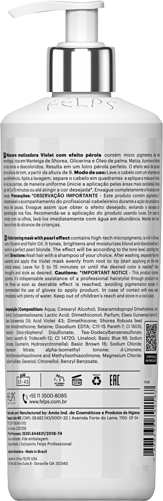 Máscara Matizadora Felps Professional Color Magic Clay 4K | Beleza Na ...