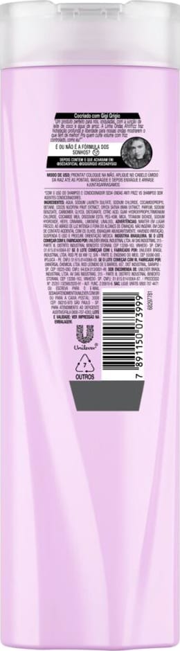 SEDA ONDAS ANTI FRIZZ SHAMPOO 325ML