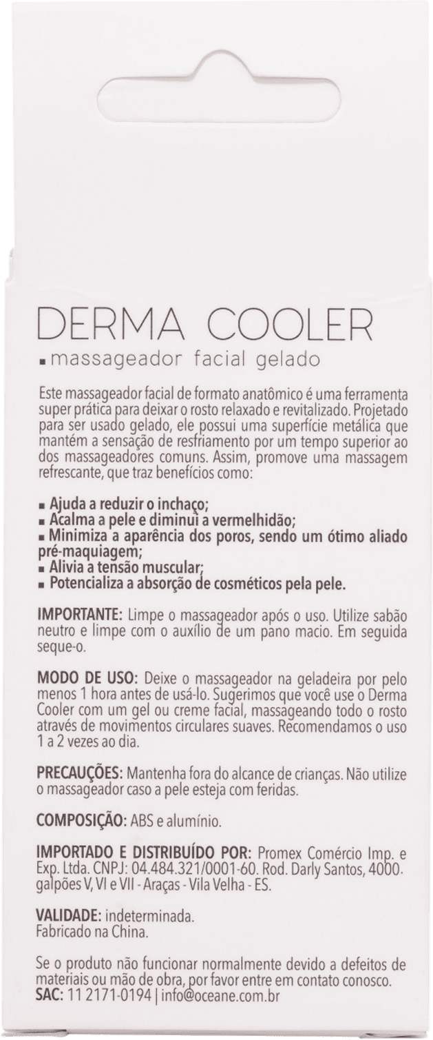 Massageador Facial Océane Derma Cooler | Beleza na Web