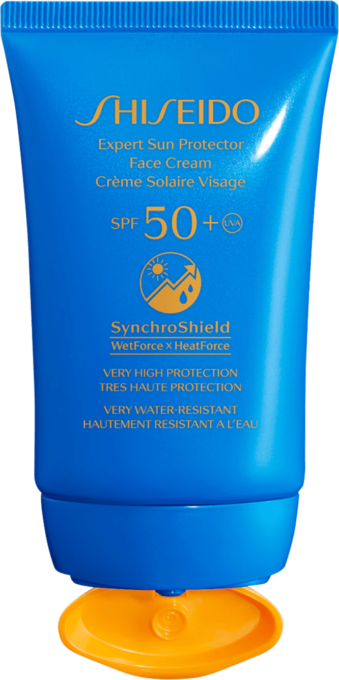 Protetor Solar Shiseido Expert Sun Face Cream FPS 50 | Beleza na Web