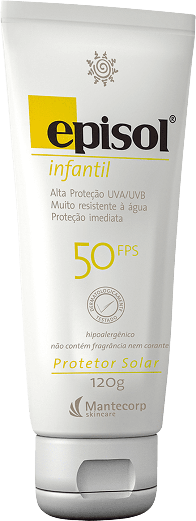 Protetor Solar Mantecorp Episol Infantil FPS 50 | Beleza Na Web PRO