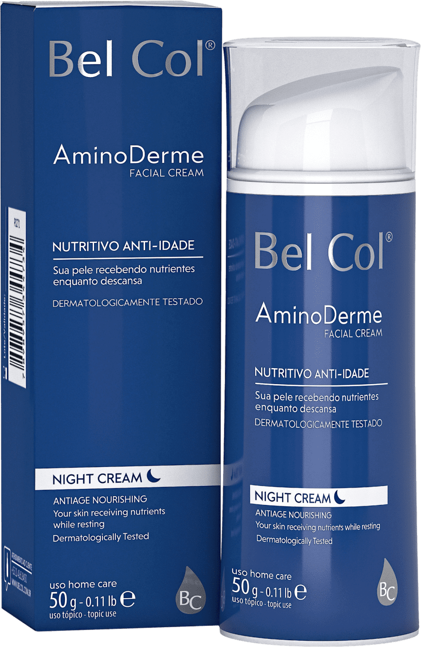 Creme Hidratante Bel Col AminoDerme Night Cream Facial | Beleza na Web