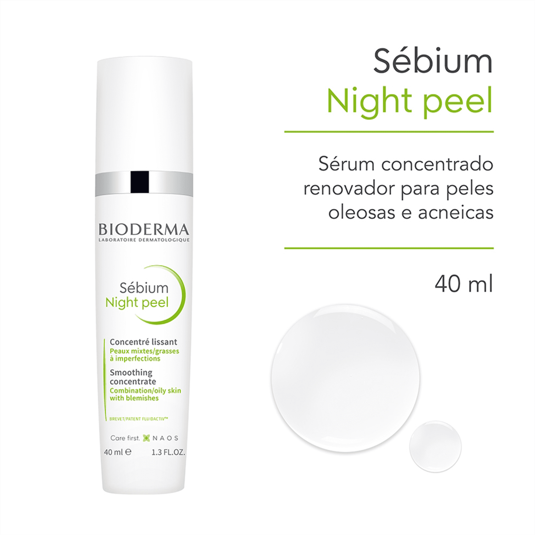 Sérum Antiacne Bioderma Sébium Night Peel Facial | Beleza na Web
