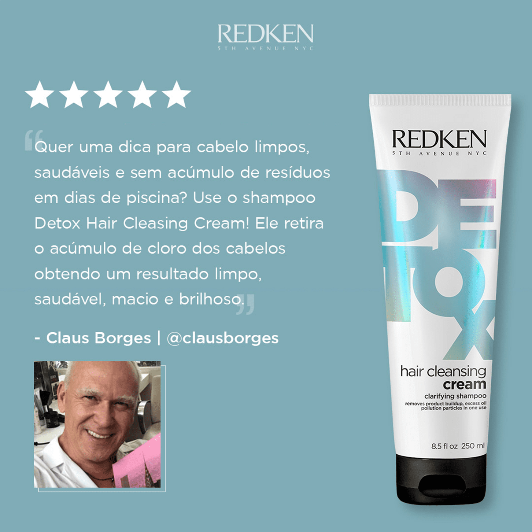 Shampoo Redken Detox Hair Cleansing Cream | Beleza na Web
