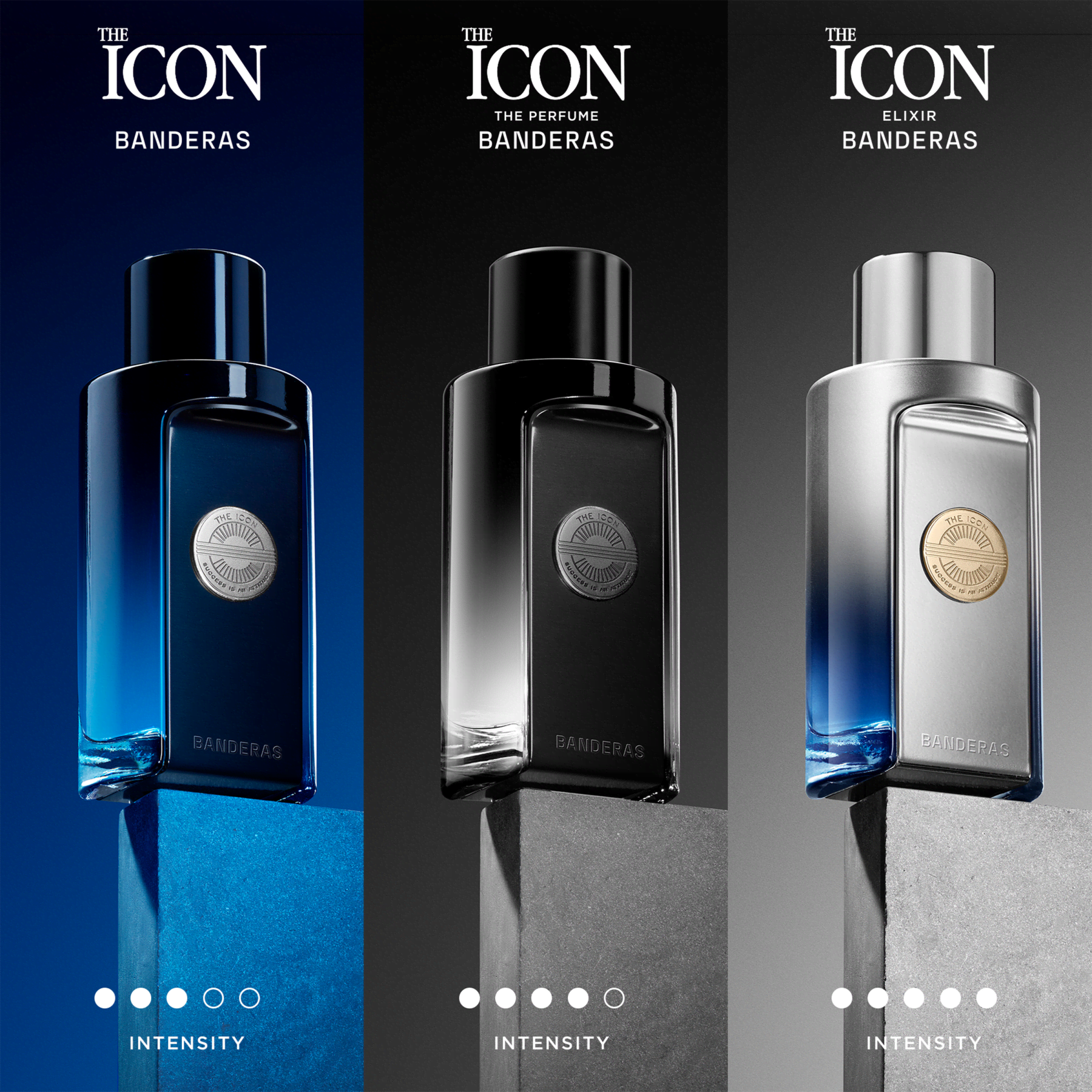 Perfume The Icon Banderas Masculino | Beleza na Web