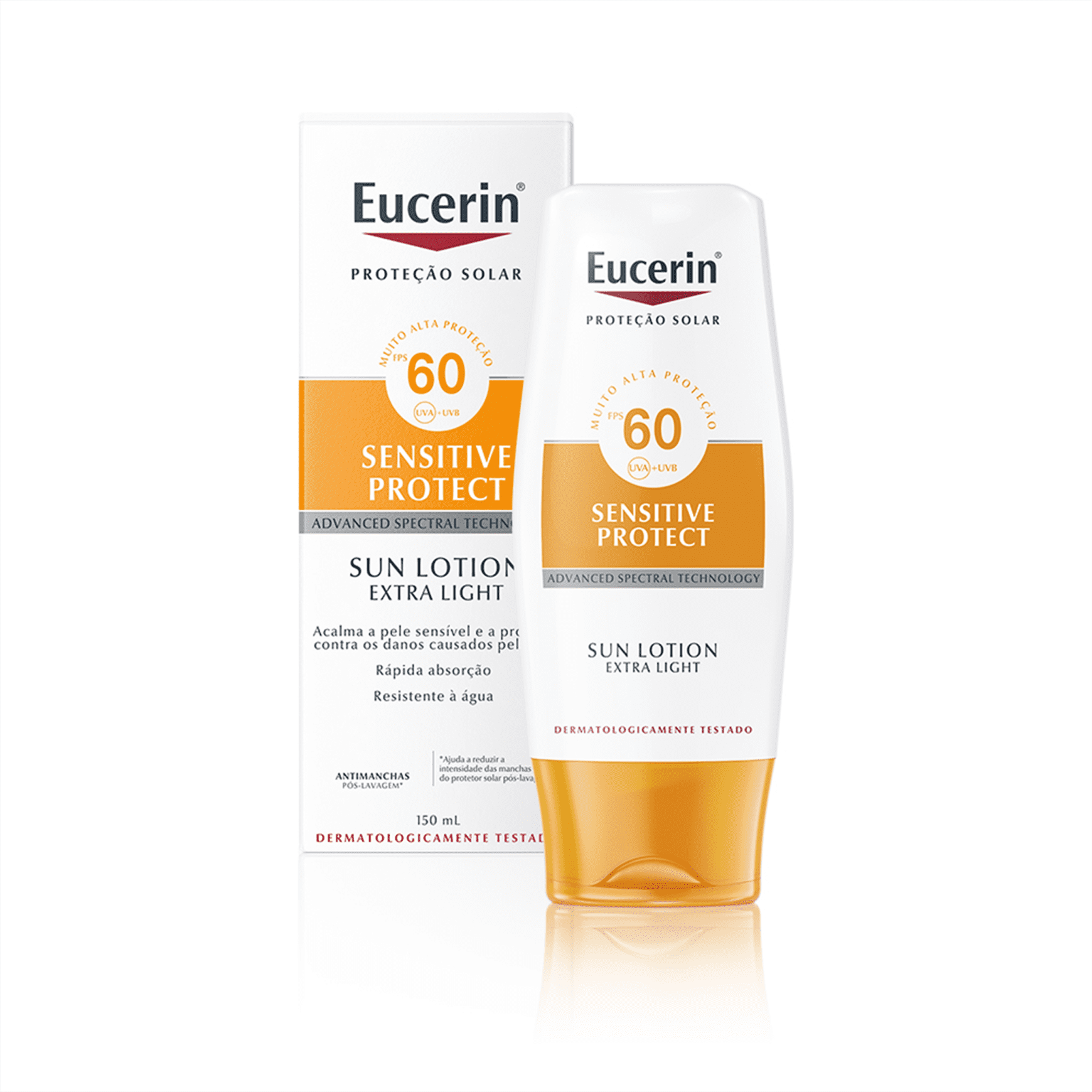 Protetor Solar Eucerin Sun Extra Light FPS60 | Beleza na Web