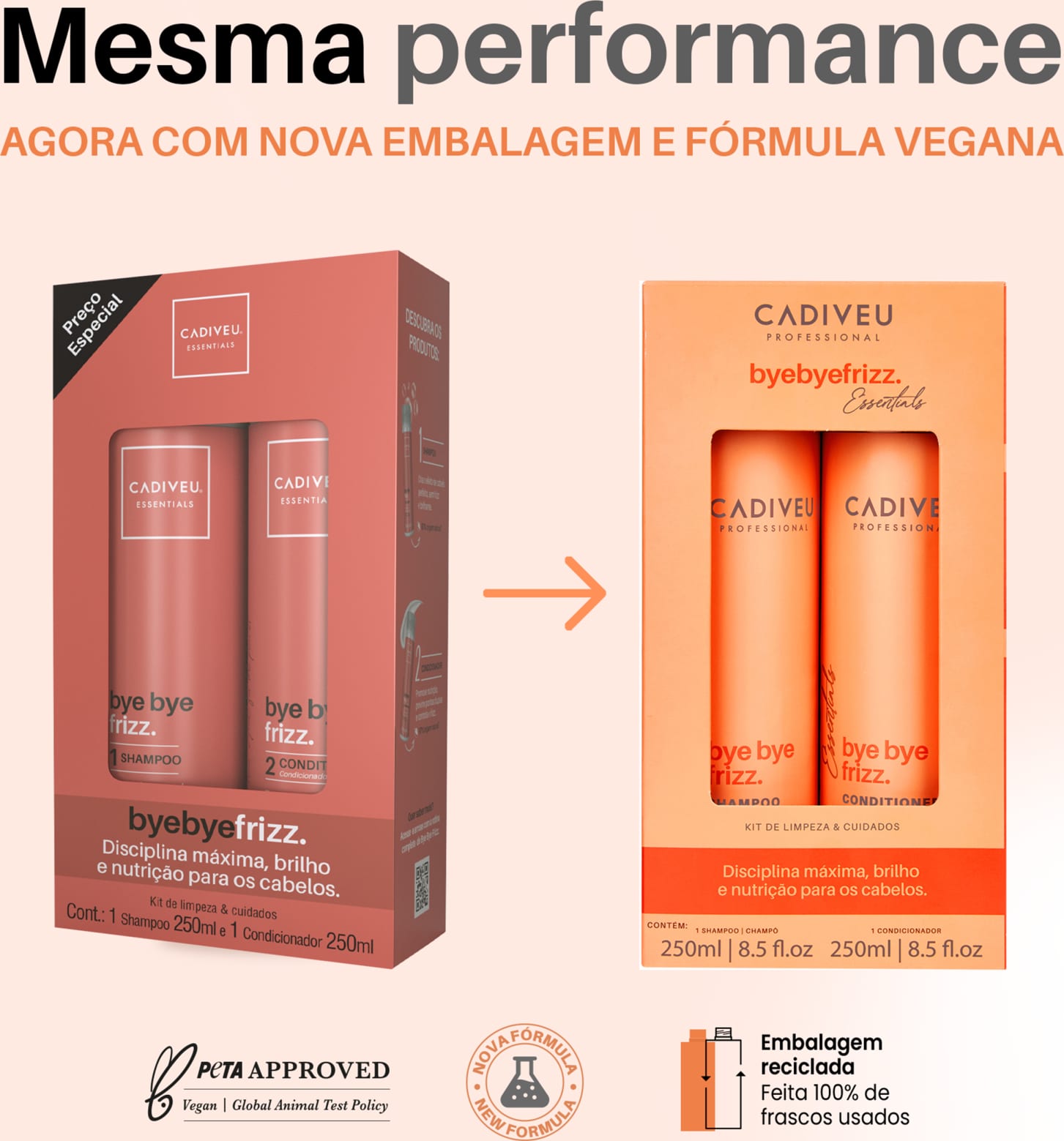 Kit Cadiveu Bye Bye Frizz | Beleza Na Web PRO