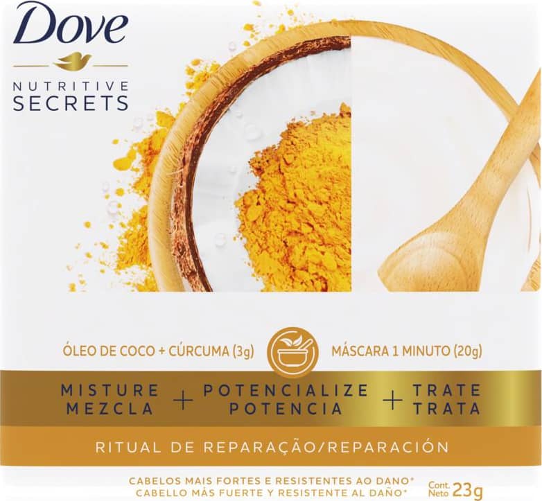 Sachê de Tratamento Dove Ritual de Reparação 1 Minuto | Beleza na Web