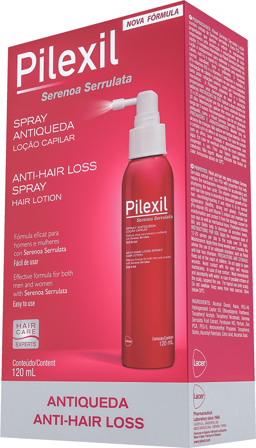 Loção Capilar Pilexil Spray Antiqueda | Beautybox