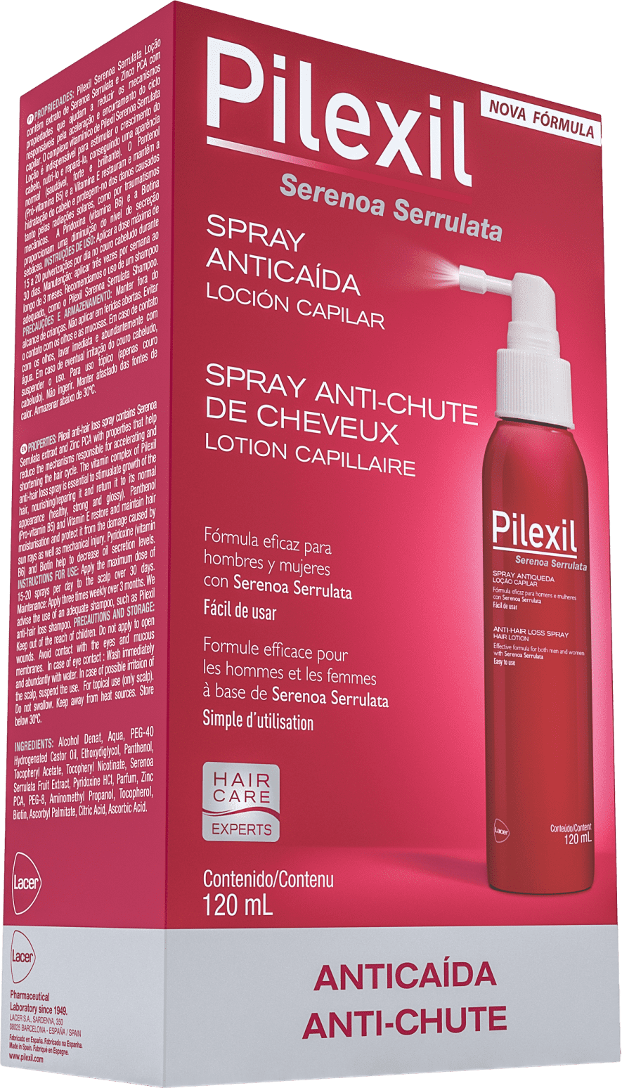 Loção Capilar Pilexil Spray Antiqueda | Beautybox