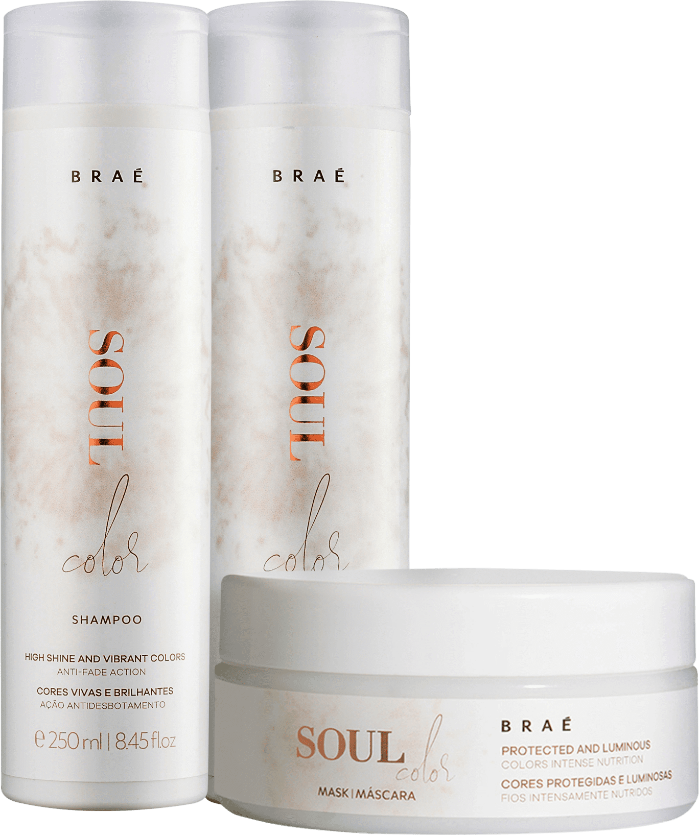 Kit BRAÉ Soul Color Treatment | Beleza na Web