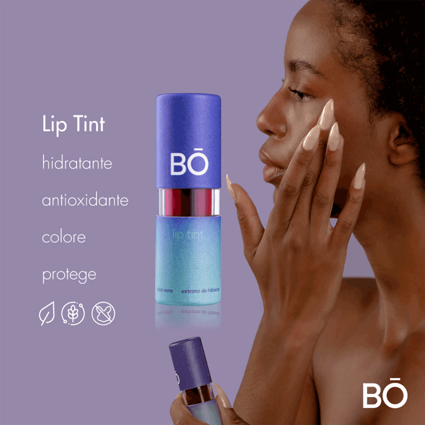 Lip Tint BO Cosméticos | Beleza na Web