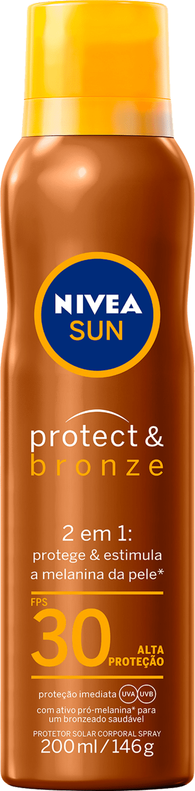 NIVEA SUN Protect & Bronze Spray FPS 30 | Beleza na Web