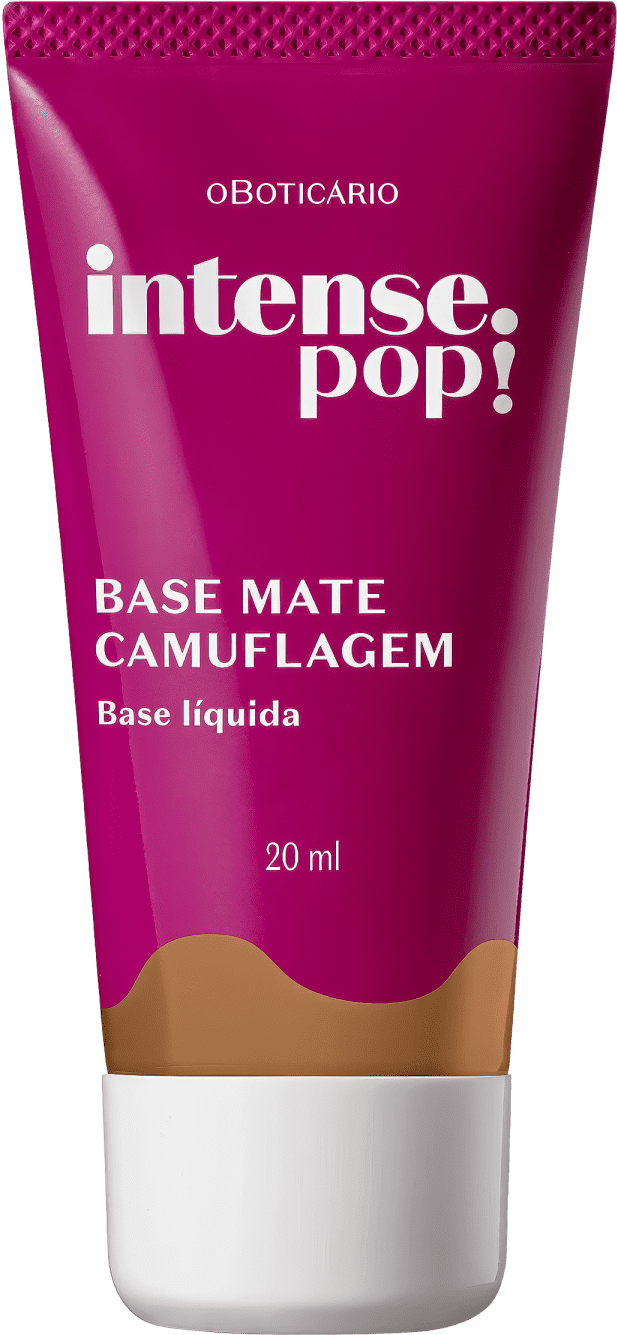 Base Mate Camuflagem Intense Pop! Boticário | Beleza na Web