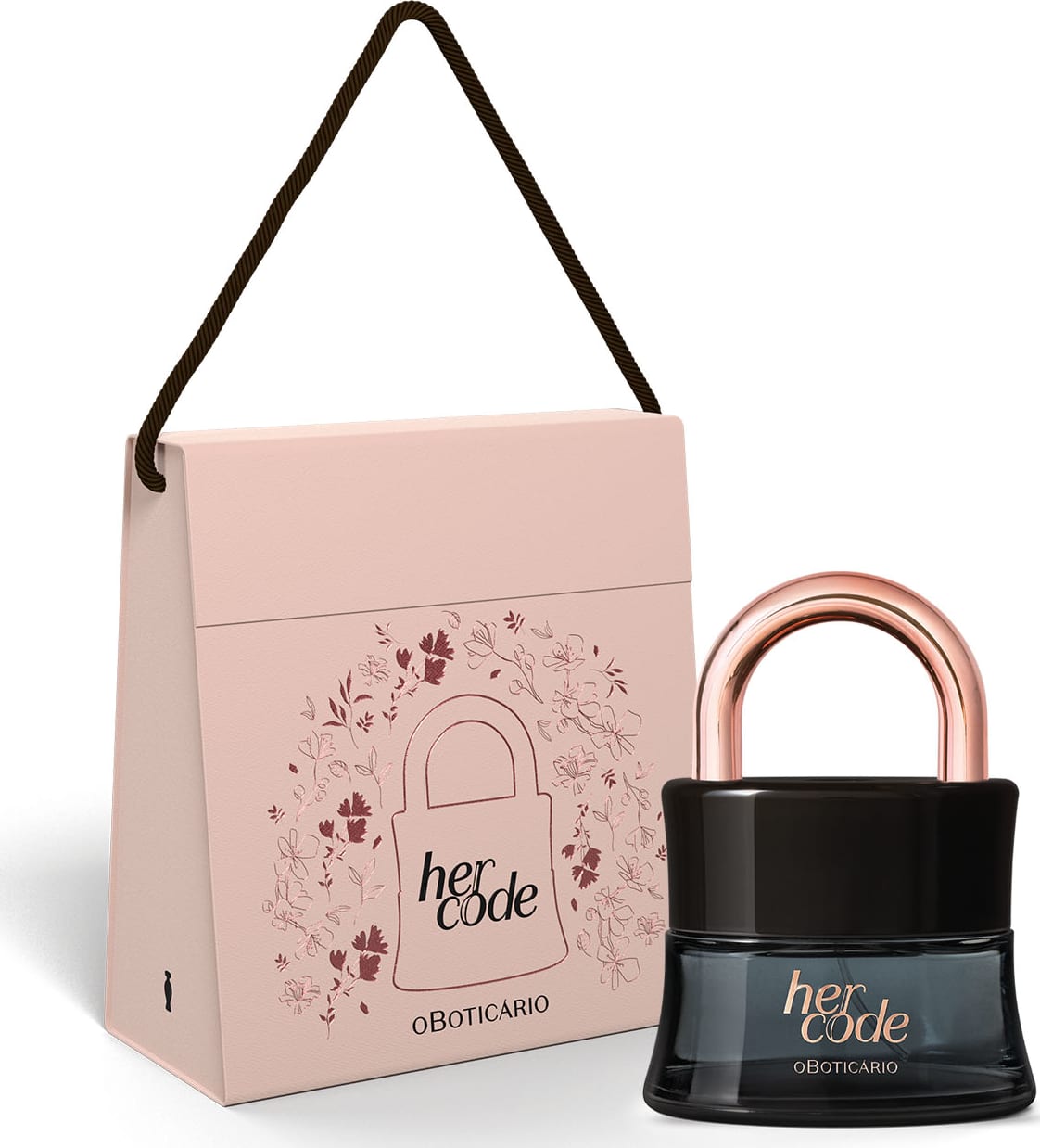 Combo Presente Dia das Mães Her Code: Eau De Parfum 50ml + Caixa de ...