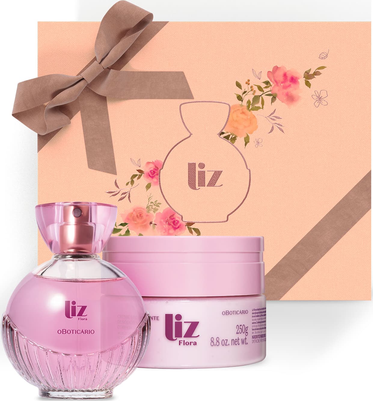Combo Presente Dia das Mães Liz Flora: Desodorante Colônia 100ml ...