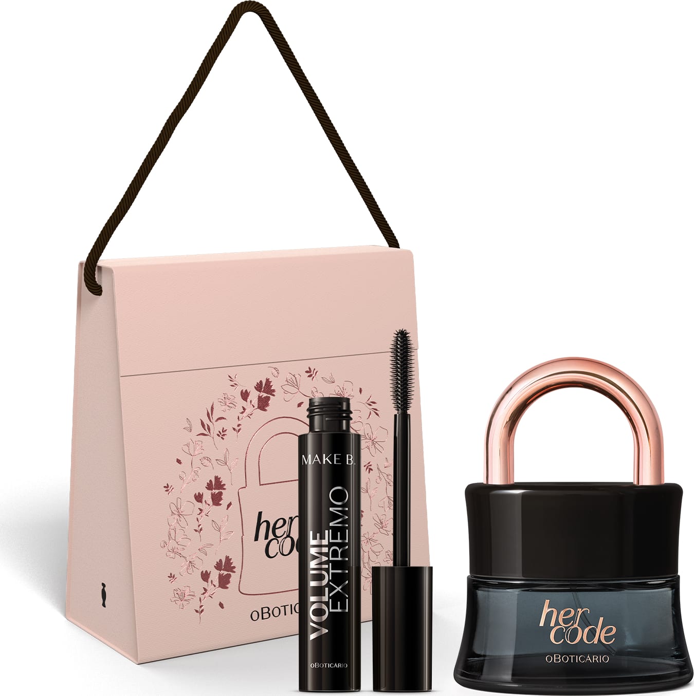 Conjunto o Boticário Her Code & Make B. | Beleza na Web