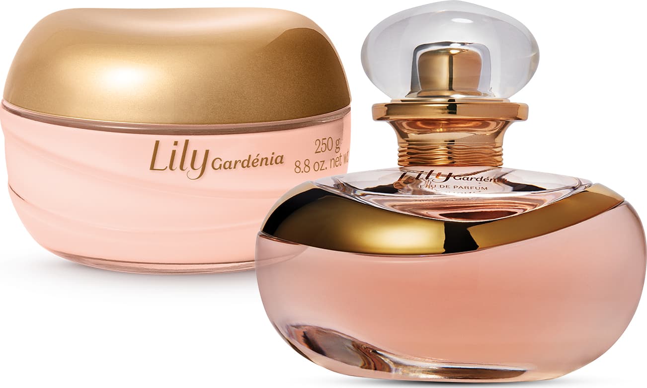 Conjunto Lily Gardénia: Eau de Parfum Feminino | Beleza na Web