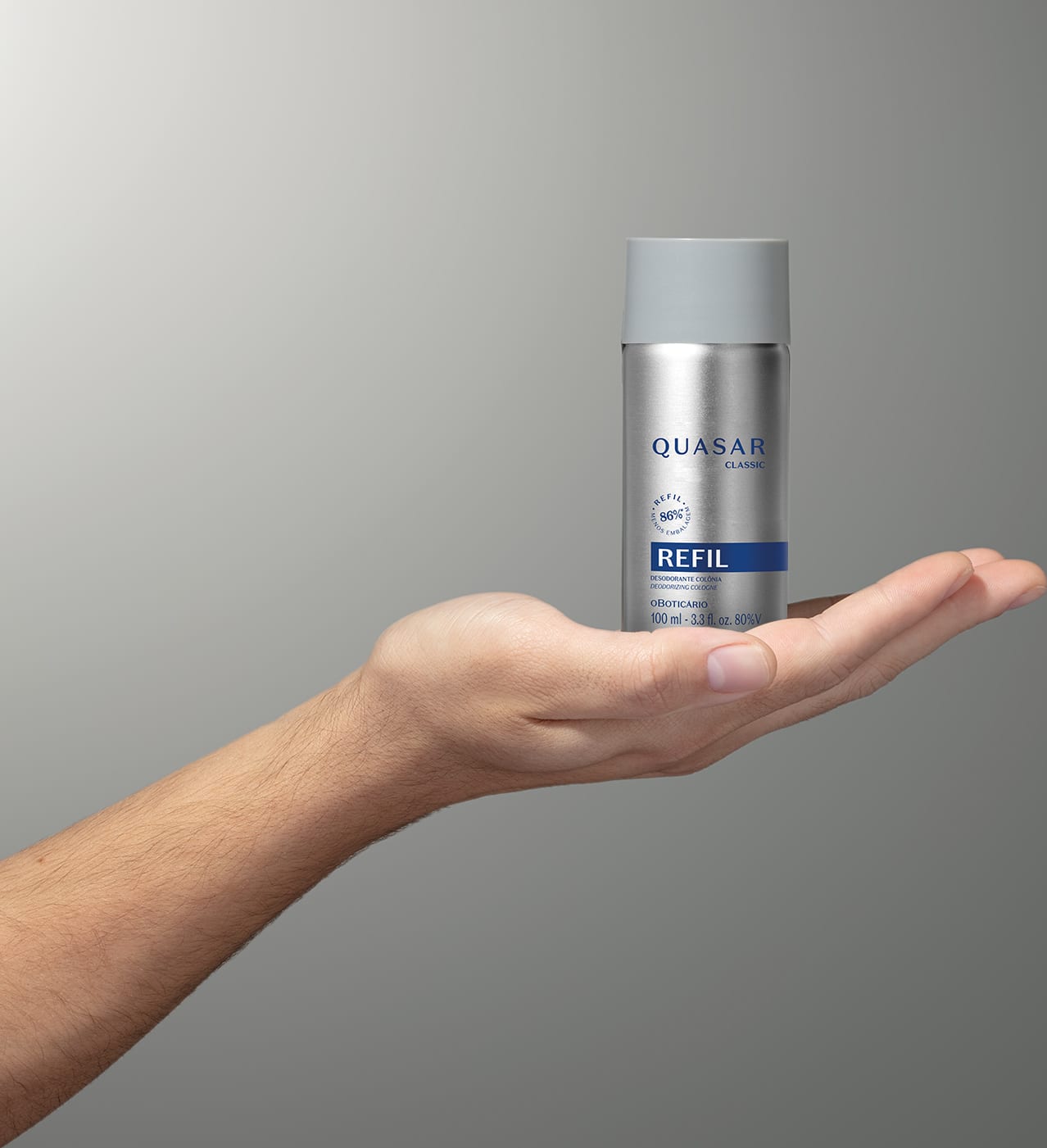 Refil Quasar Classic Desodorante Colônia 100ml | O Boticario