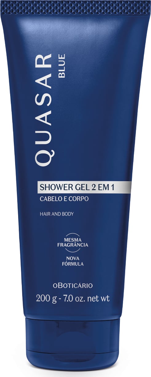 Shower Gel Quasar Blue o Boticário | Beleza na Web