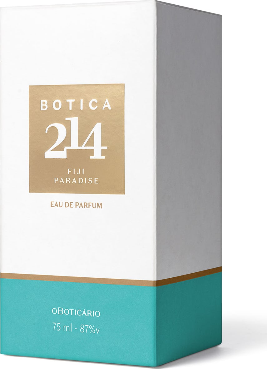 Botica 214 Fiji Paradise Floral Especiado Eau De Parfum 75ml | O Boticário