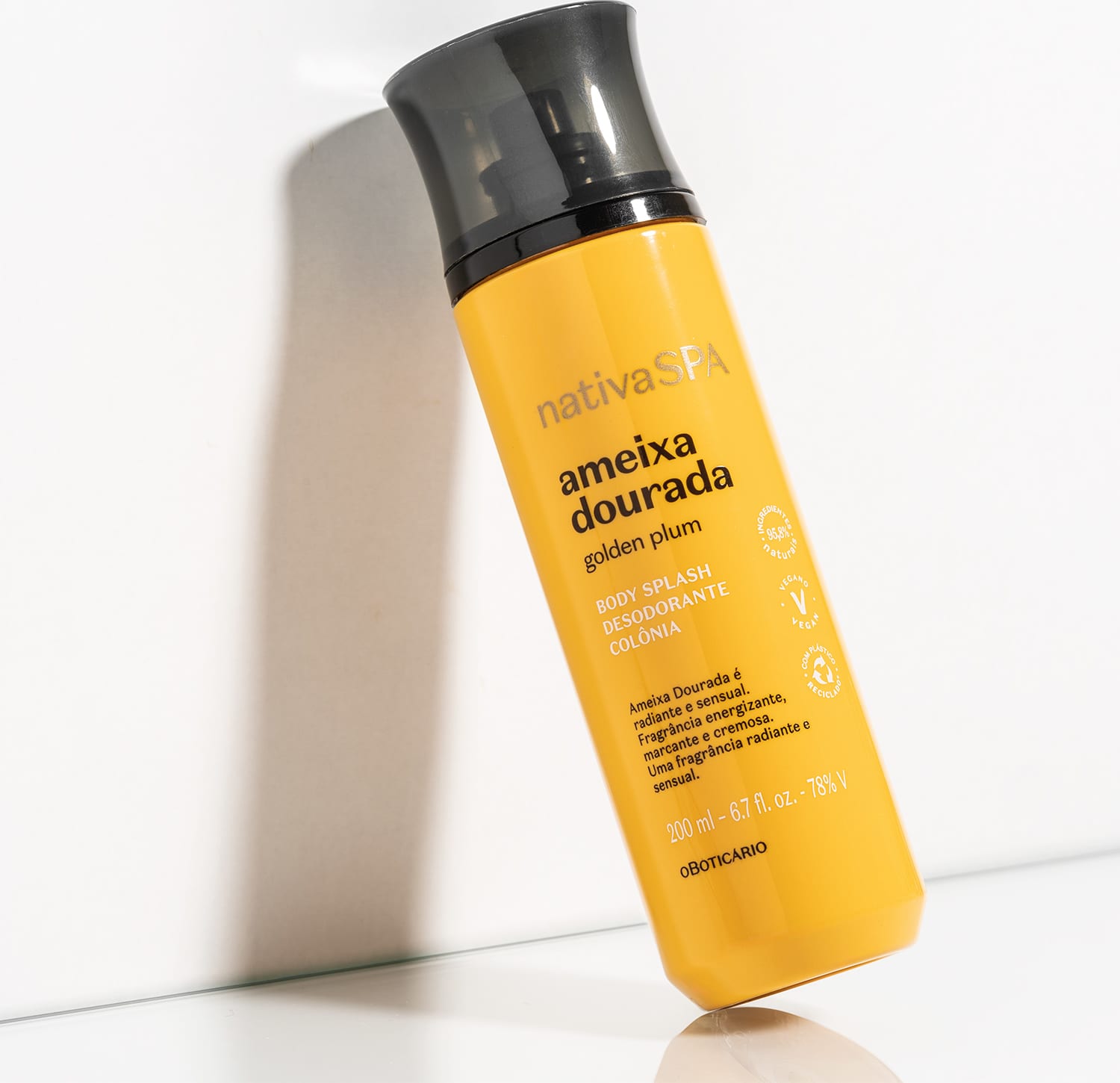 Body Splash Nativa Spa Ameixa Dourada 200ml | O Boticário