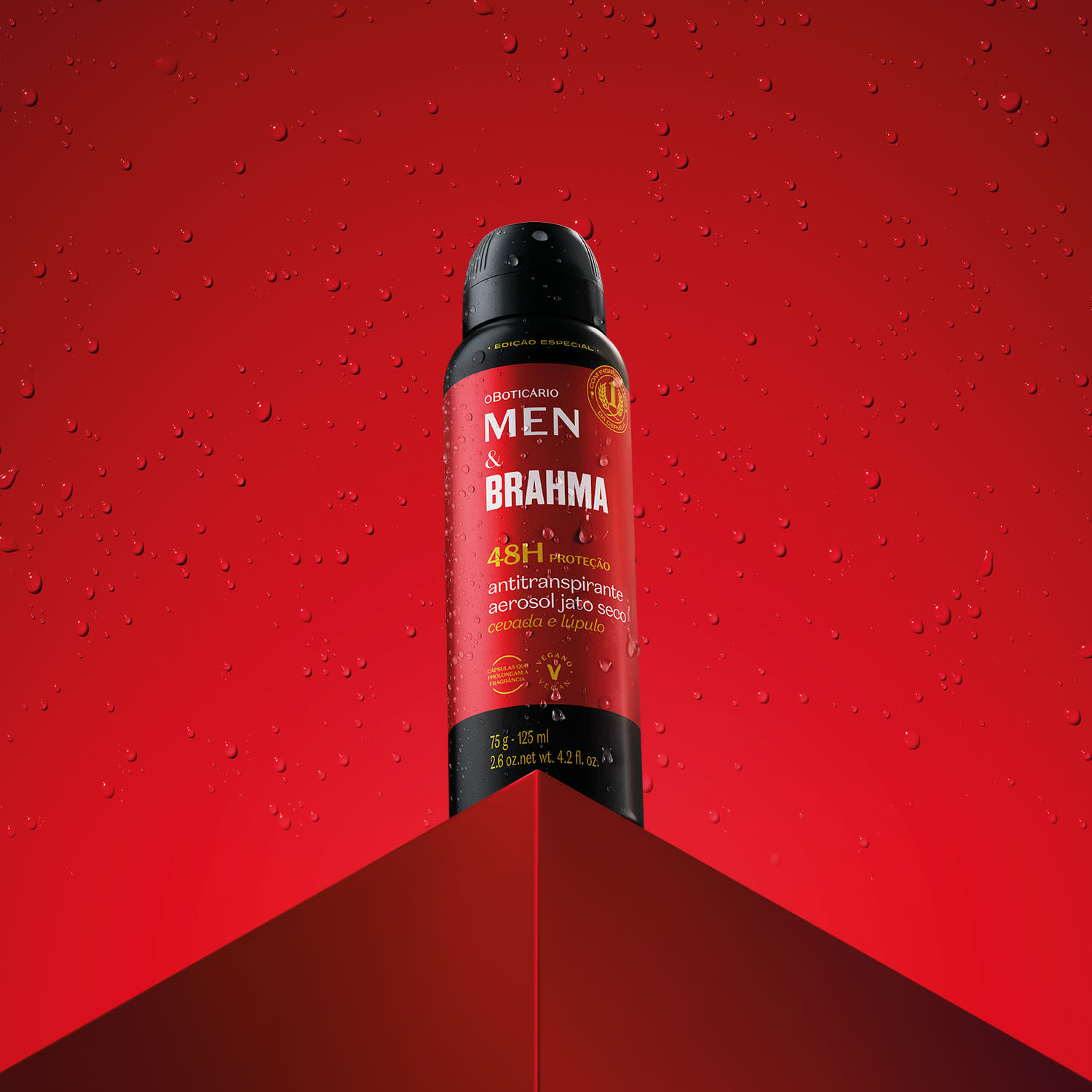 Desodorante Aerossol Men & Brahma o Boticário | Beleza na Web