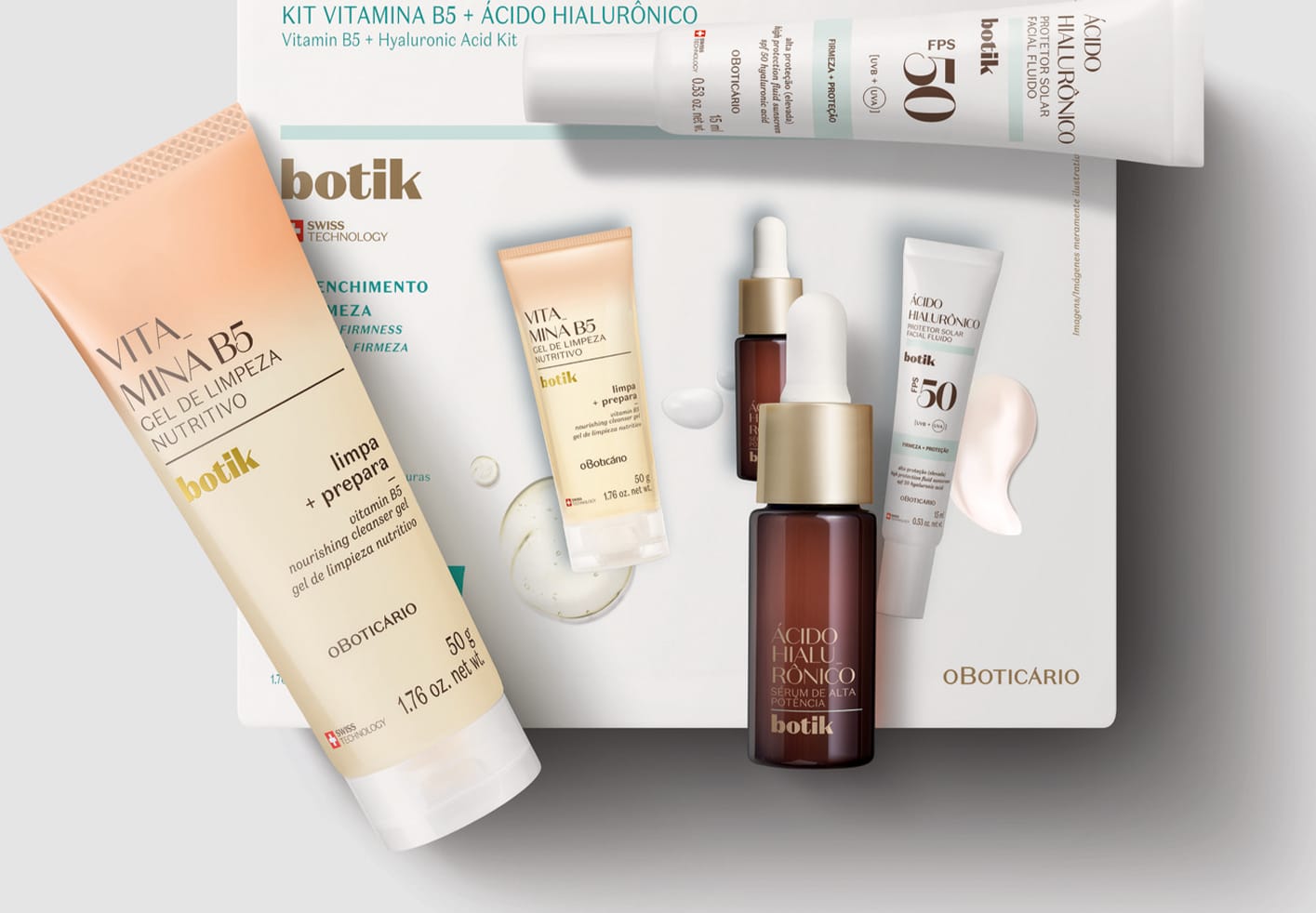 Kit Botik Ácido Hialurônico (3 itens) | O Boticário