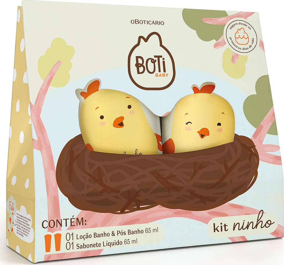 Mini Kit Boti Baby Ninho (2 itens) | O Boticário