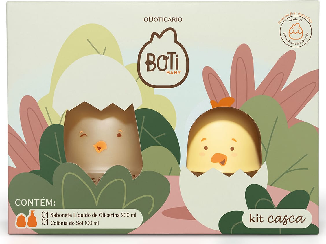 Kit Boti Baby Casca (2 itens) | O Boticário
