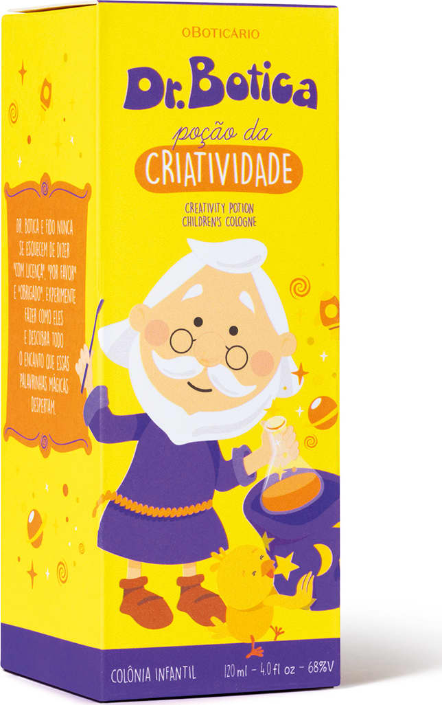 Dr. Botica Poção da Criatividade o Boticário Colônia Infantil 120ml ...