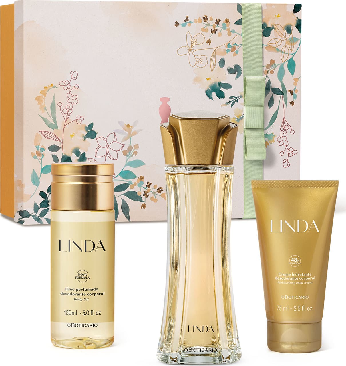Conjunto Linda o Boticário Feminino | Beleza na Web