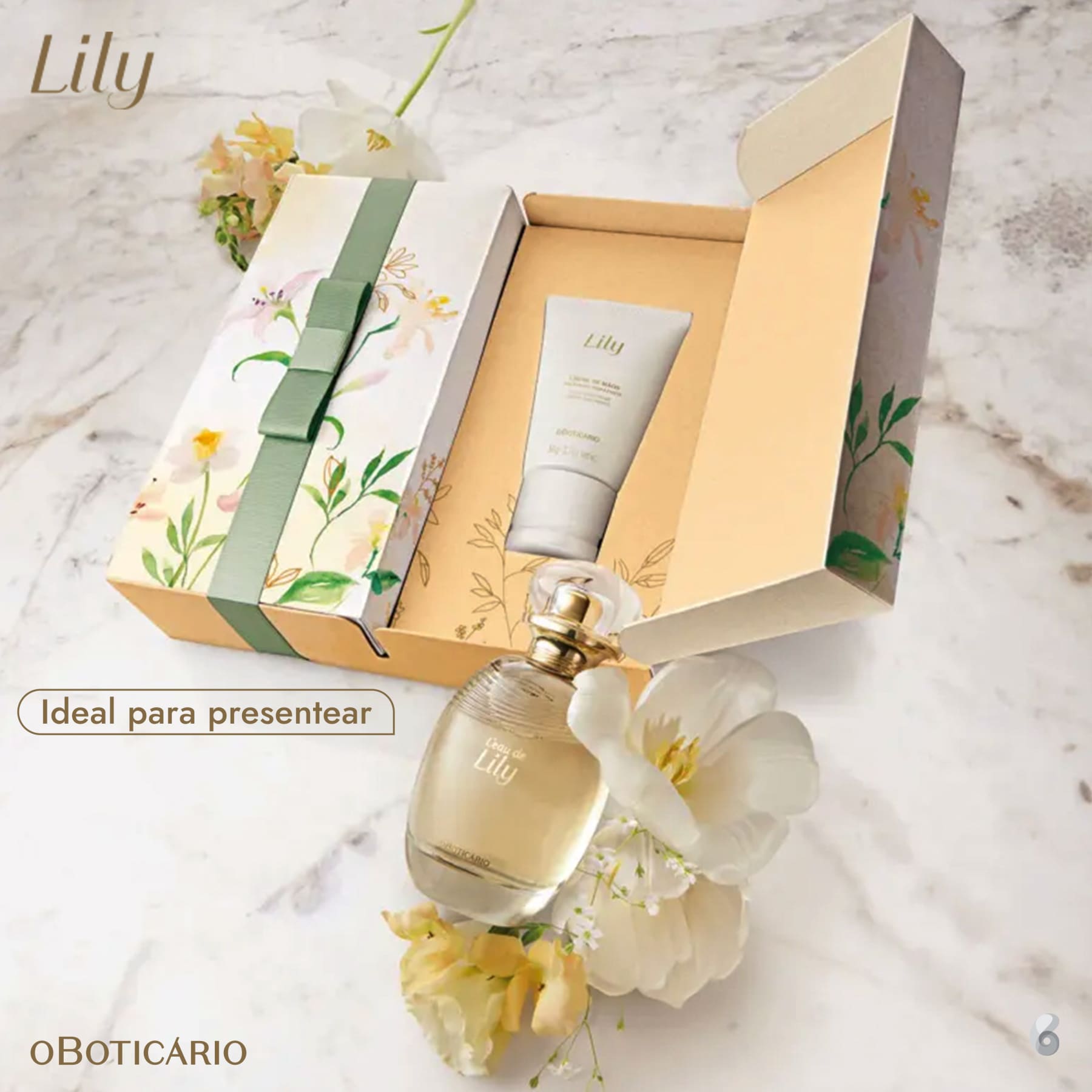 Conjunto L'eau de Lily o Boticário Feminino | Beleza na Web