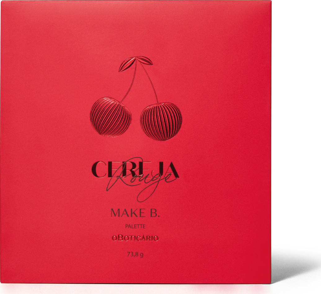 Paleta de Maquiagem Multifuncional Make B. Cereja Rouge O Boticário 73 ...