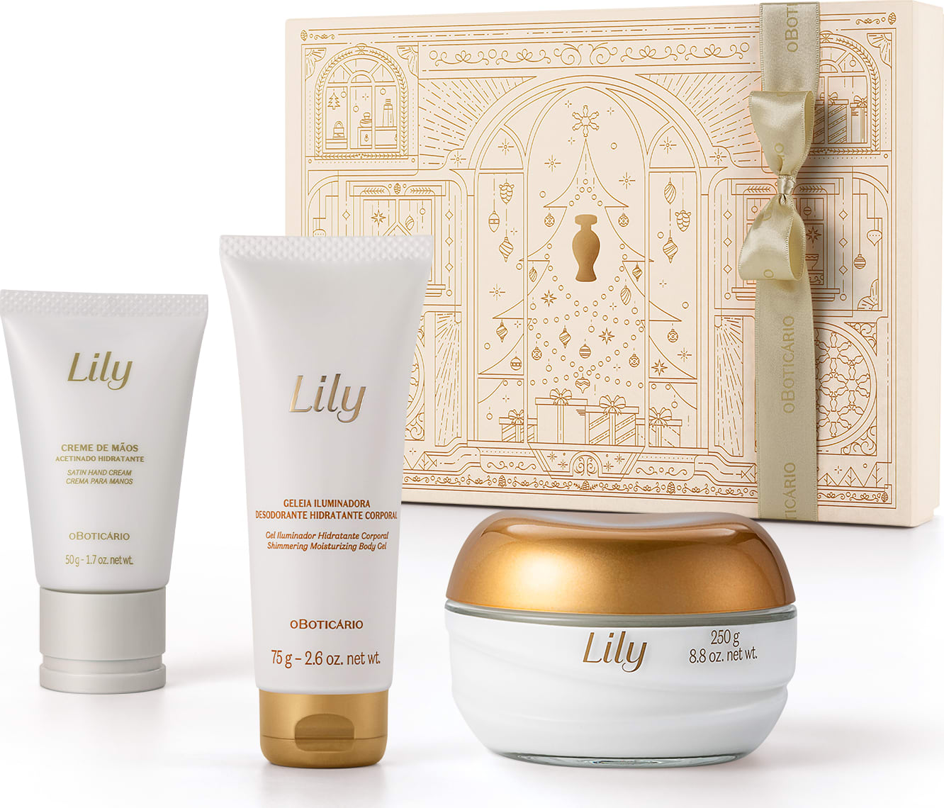 Kit Lily o Boticário Acetinados | Beleza na Web