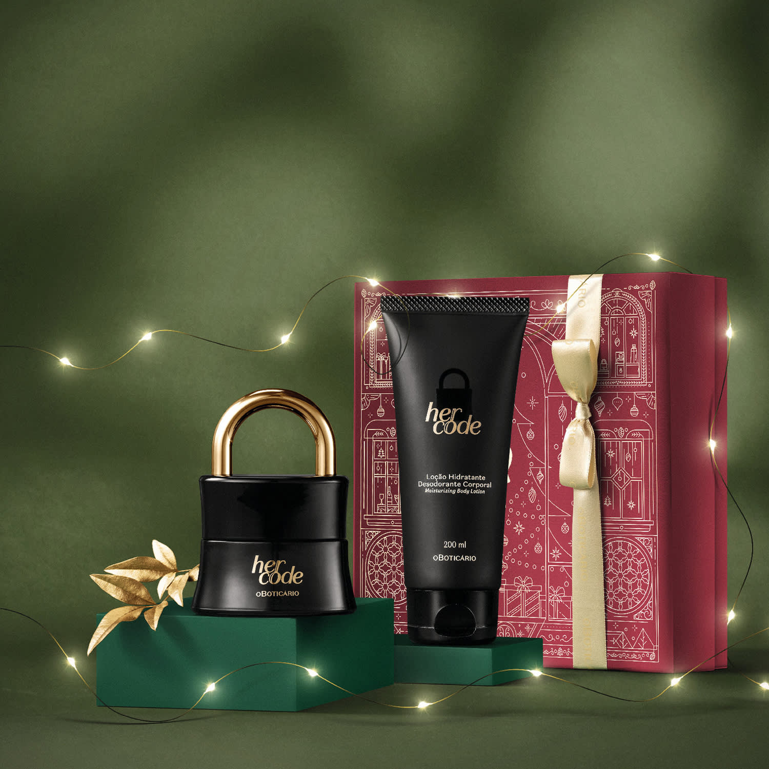 Kit Presente Natal Her Code (2 itens) | O Boticario