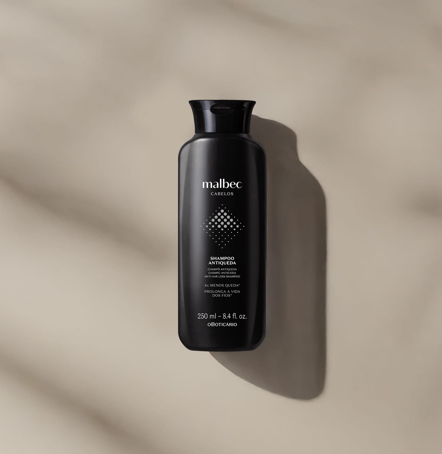 Shampoo Antiqueda Malbec 250ml | O Boticario