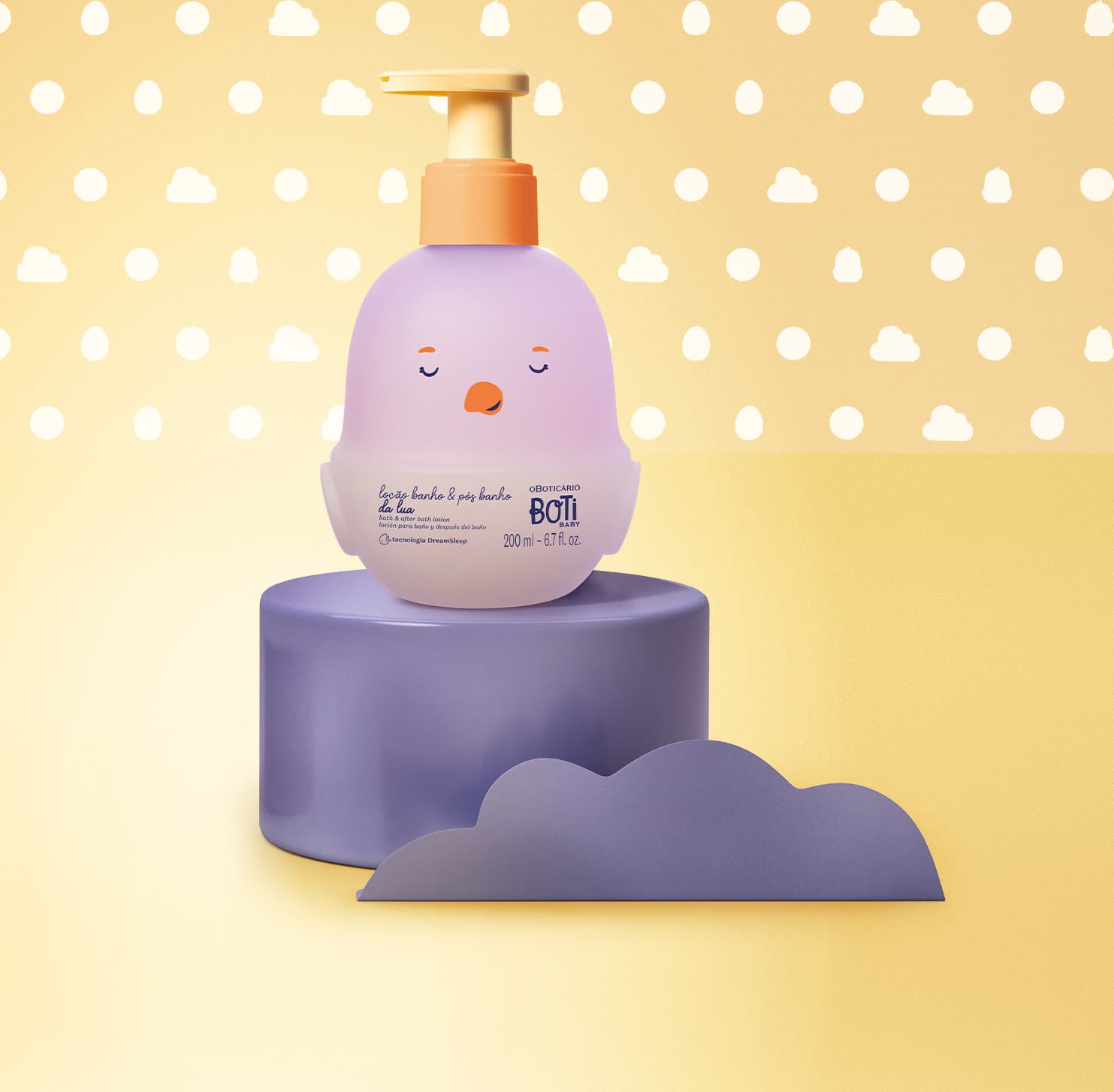 Loção Corporal Banho e Pós-Banho Boti Baby Lua 200ml | O Boticário